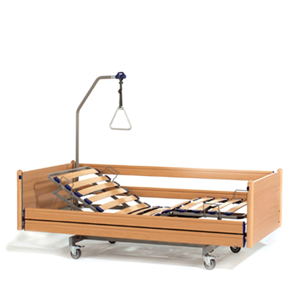 Bed, Bock, Belluno Low, Central Locking, Steel, Havana, Type 8 - Alpha ...