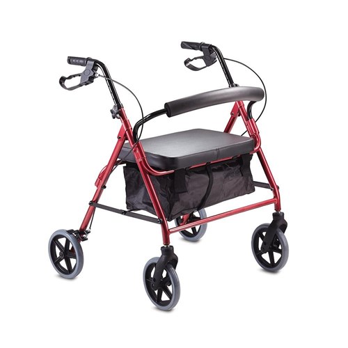 Seat Walker: Trekker": Heavy Duty Aluminium Burgundy" - Walkers ...