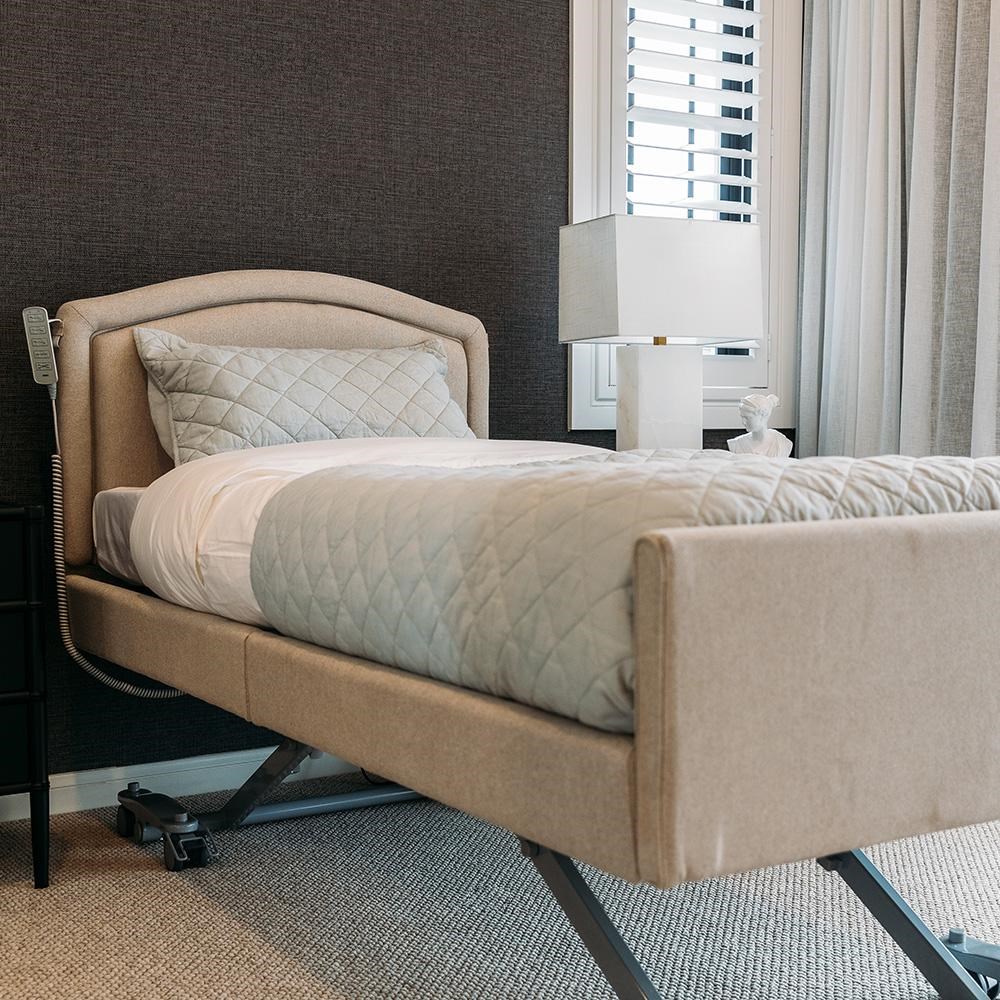 Casero Duo Bed King Single - Belgrave Head & Foot Boards, Oatmeal ...