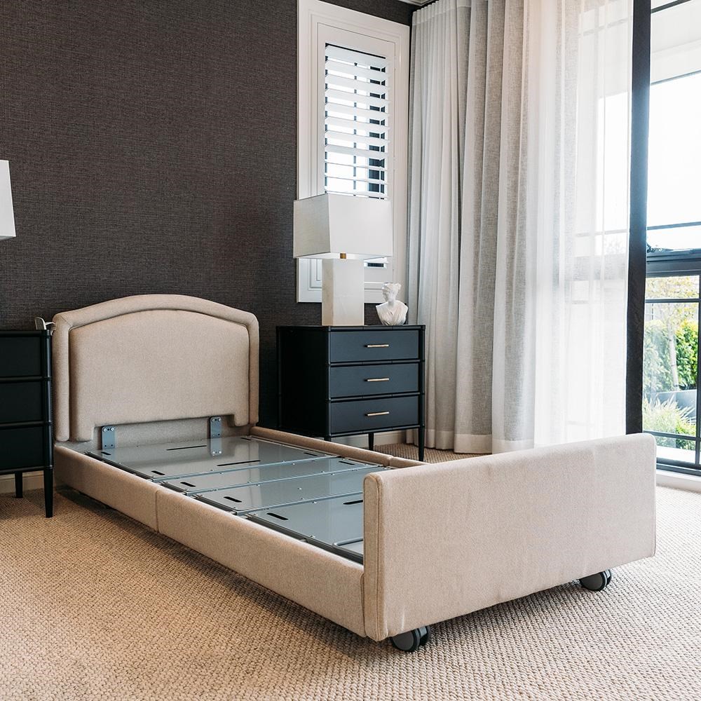 Casero Duo Bed King Single - Belgrave Head & Foot Boards, Oatmeal ...