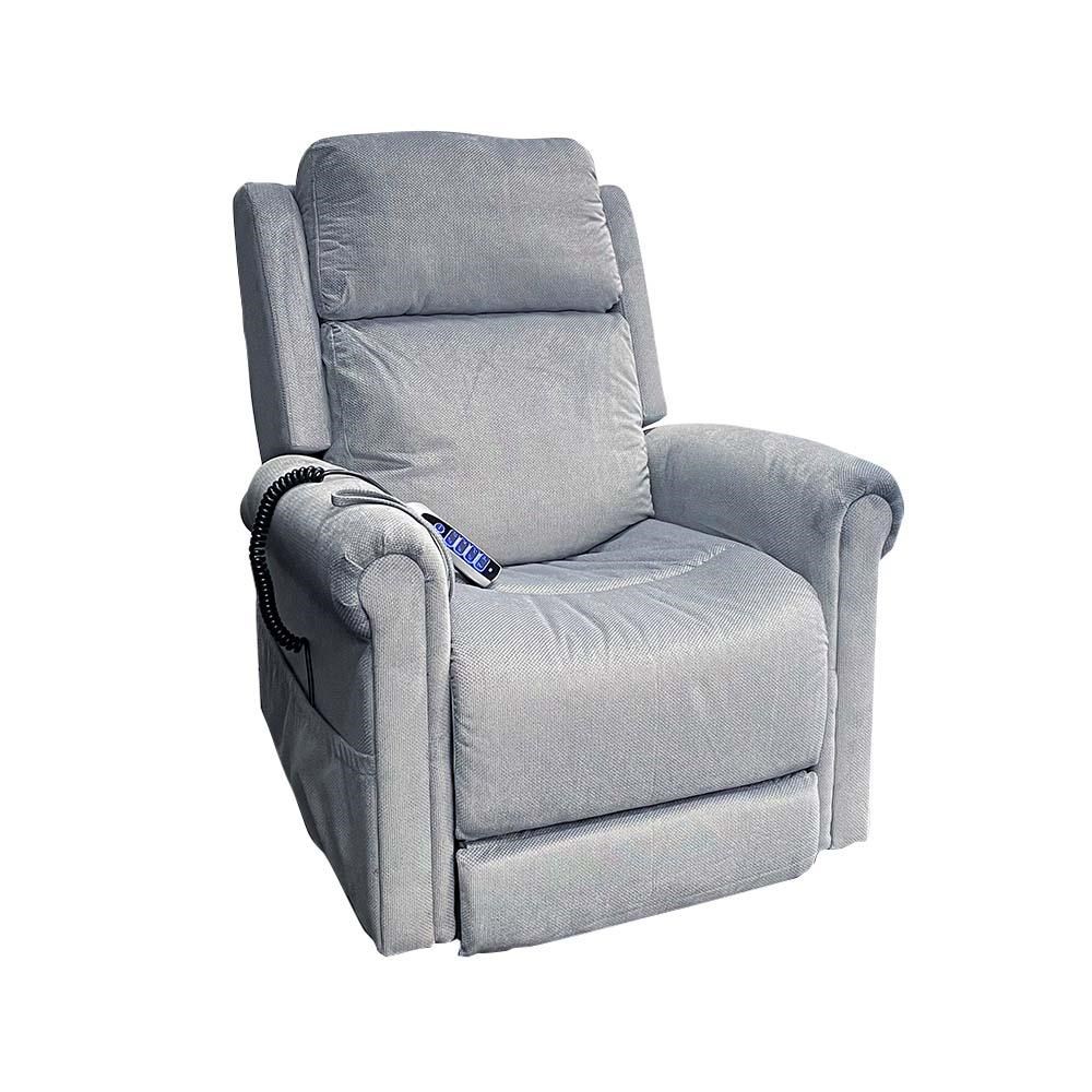Power Lift Chair - Regal - 4 Motor Granite Fabric With Arm And Weighted ...